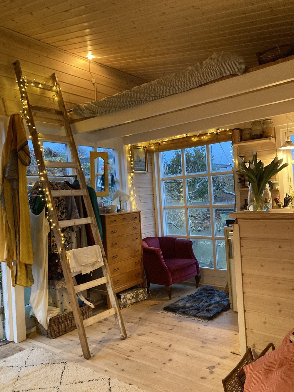 Jeg byggede mit eget tiny house for at komme mig over et knust hjerte