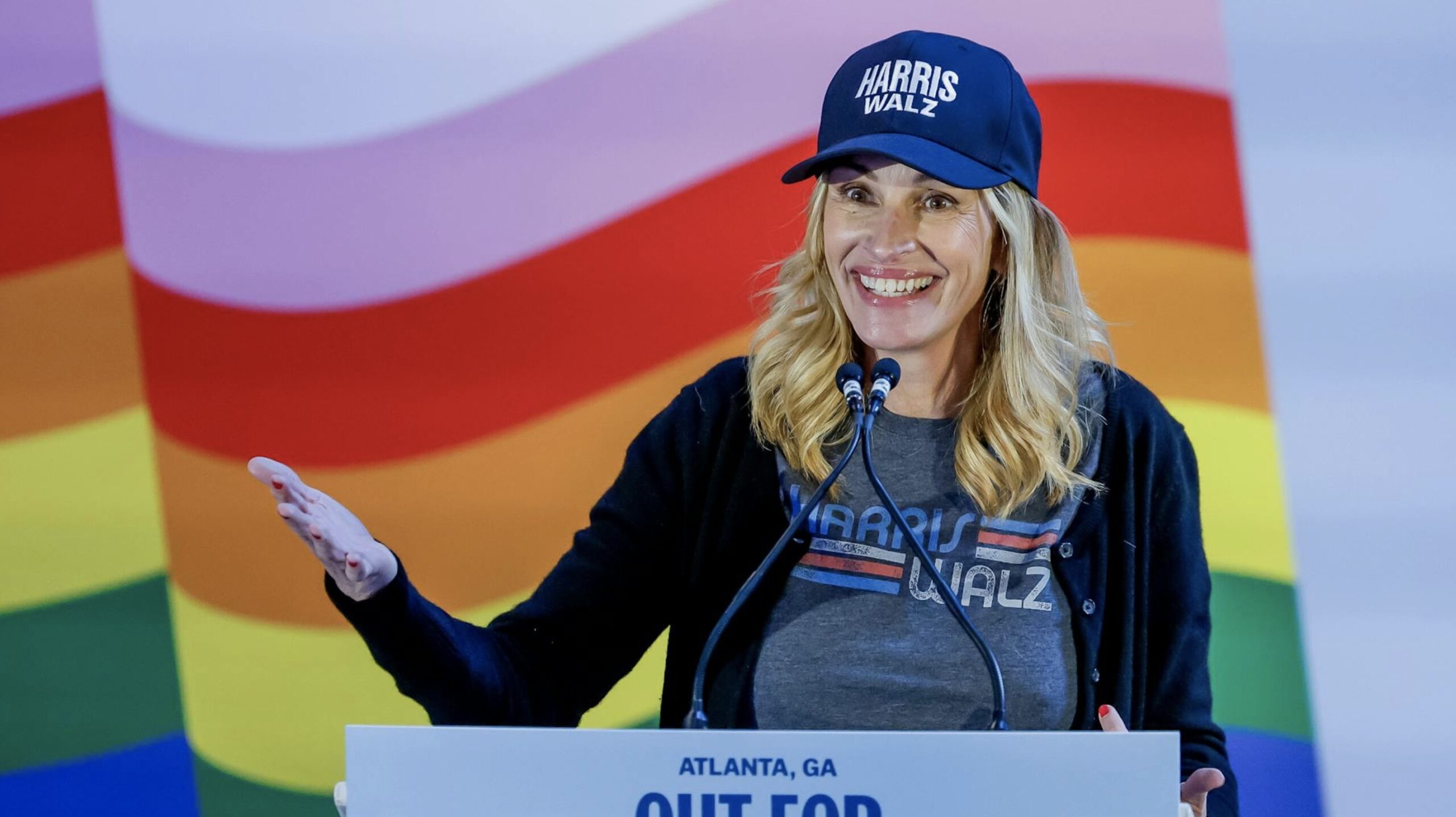 Valg i USA: Kampagnevideo med Julia Roberts minder kvinder om særligt ...